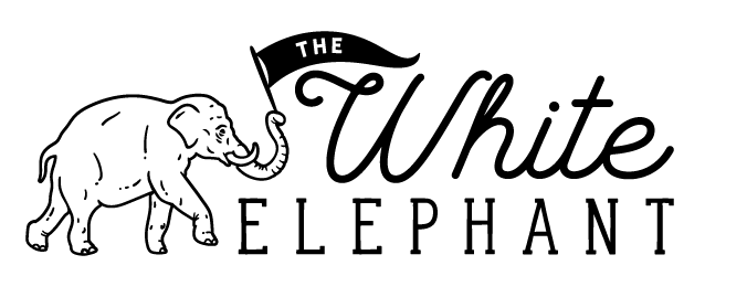 The White Elephant logo